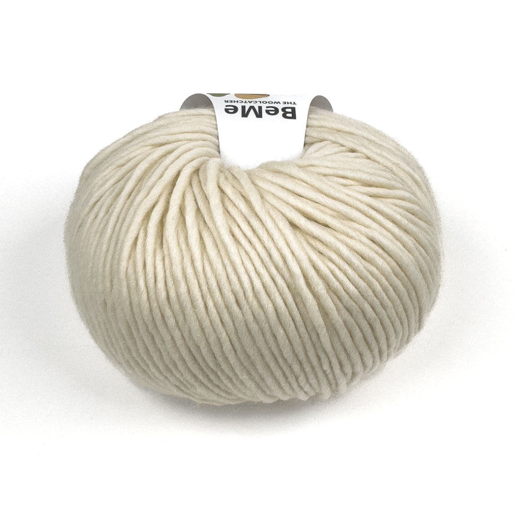 BeMe Ivory - 100% Peruvian Highland Wool, 100 g / 120 m | The Woolcatcher